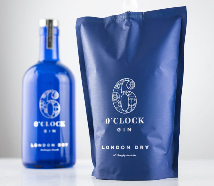 Gin i stående pose sparer miljø og penger - sier produsenten